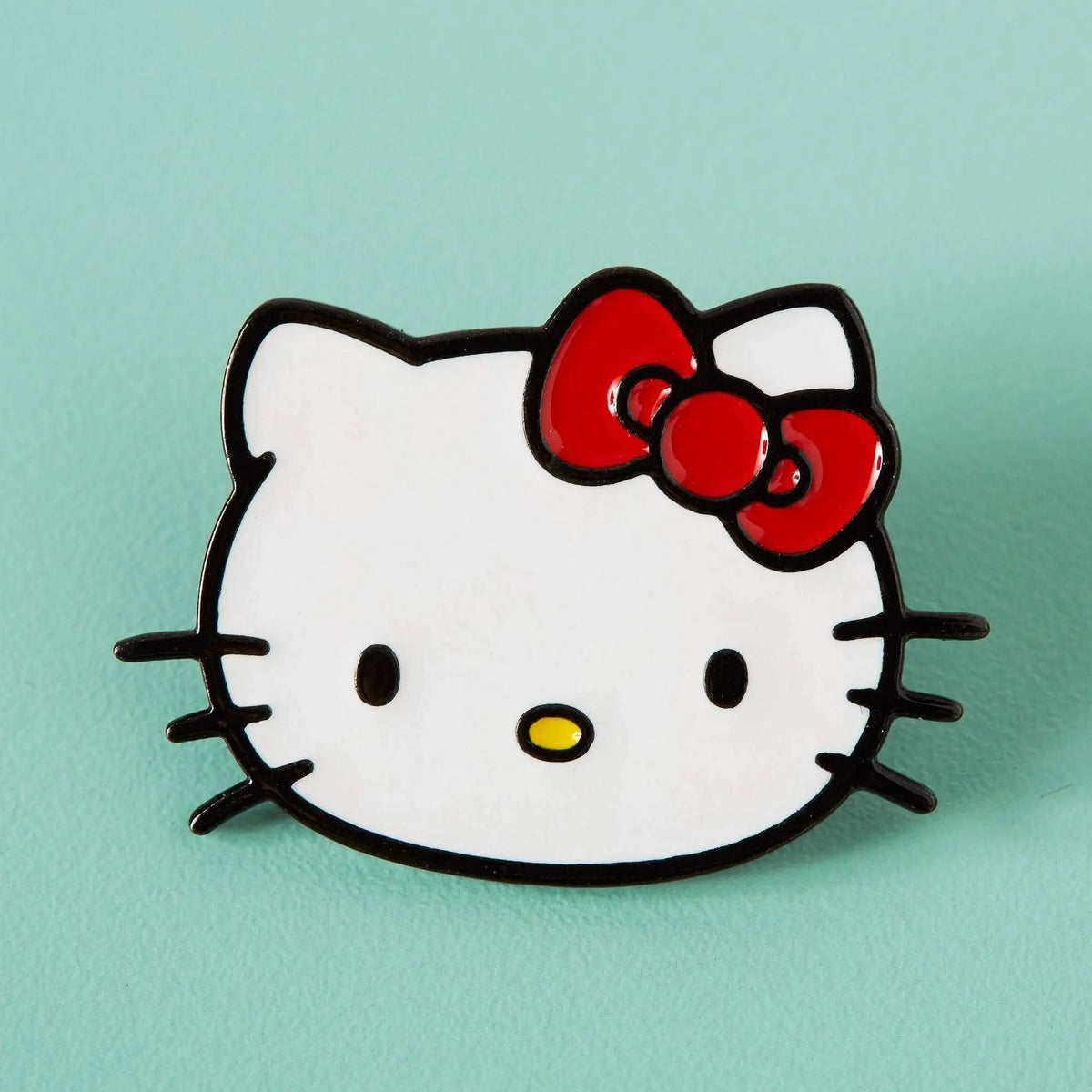 Hello Kitty Face Enamel Pin – Stupid Kitsch